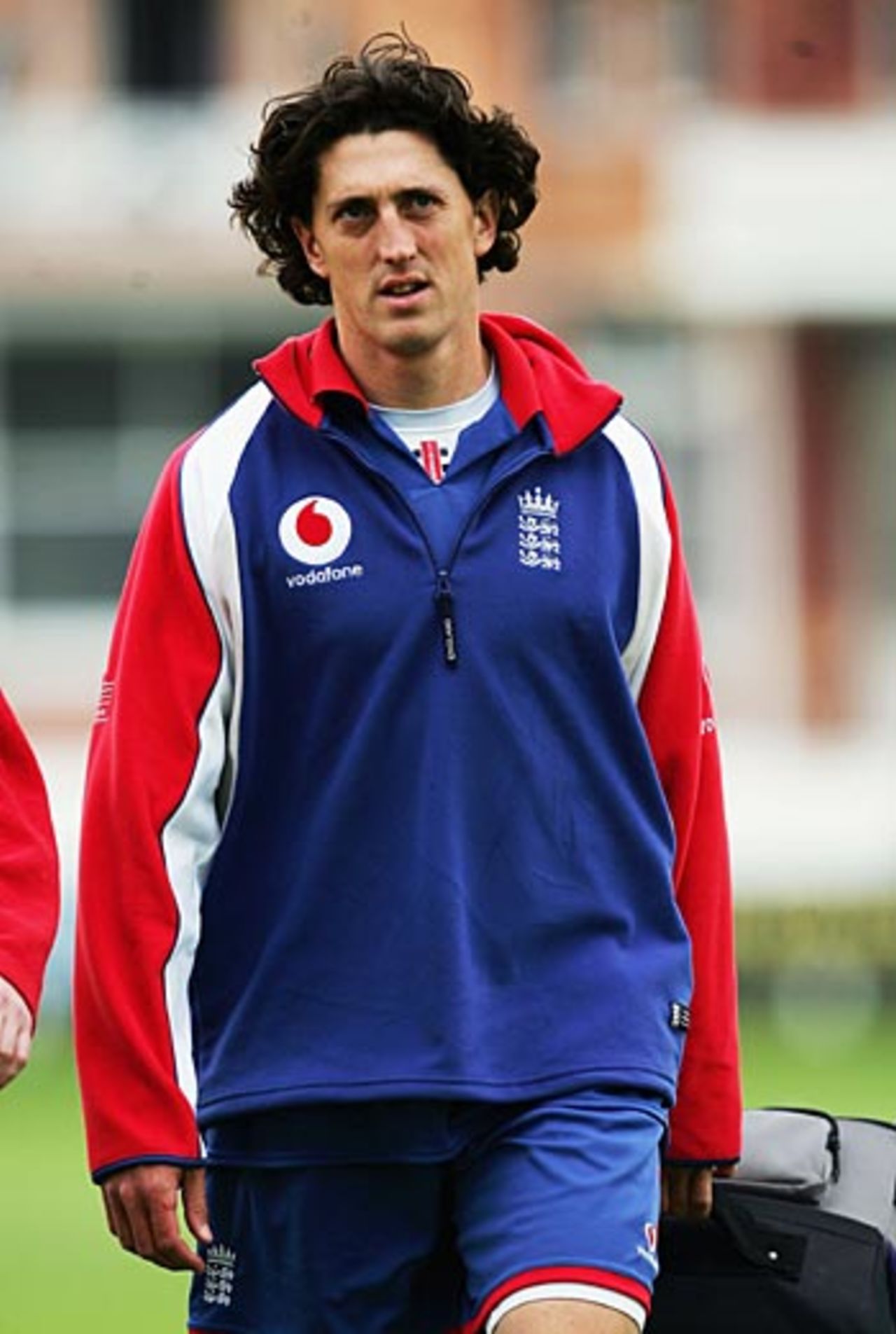 Jon Lewis heads towards the nets | ESPNcricinfo.com