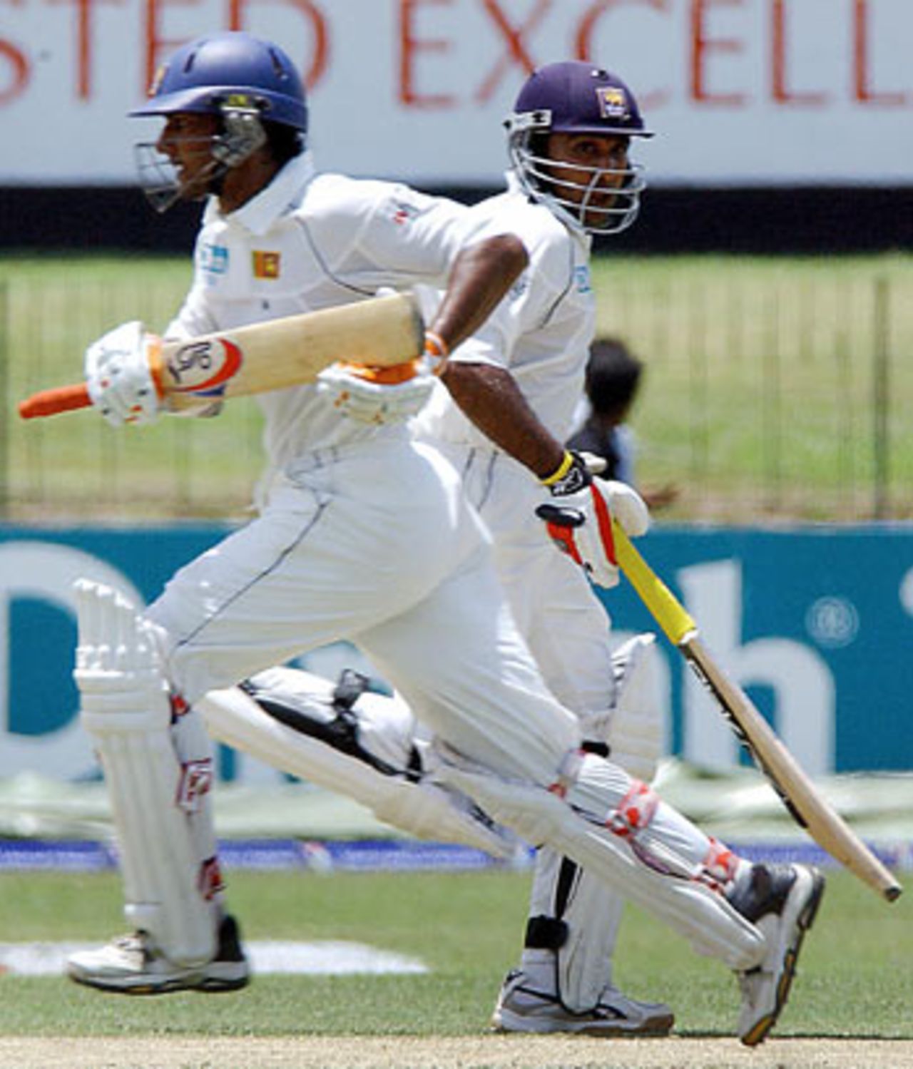 Hashim Amla urges his mates on even though the giant screen paints a ...