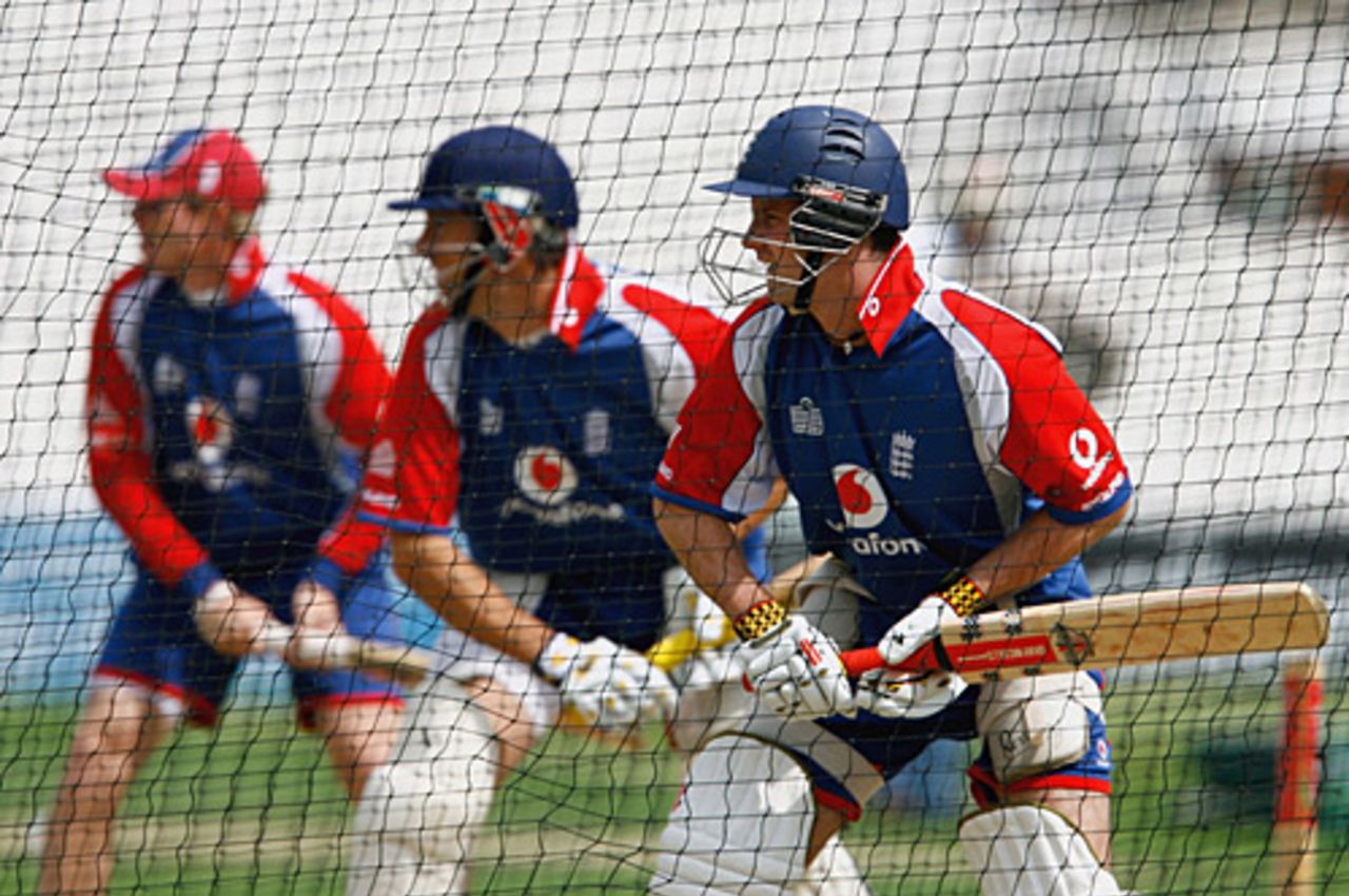 Gordon Templeton, South Africa's media manager, addresses reporters ...
