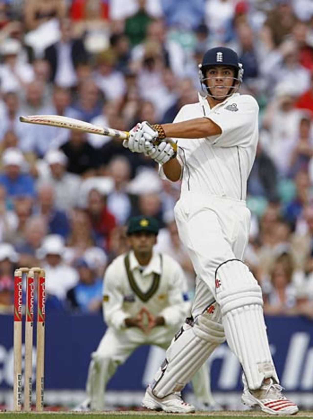 Alastair Cook launches into a pull | ESPNcricinfo.com