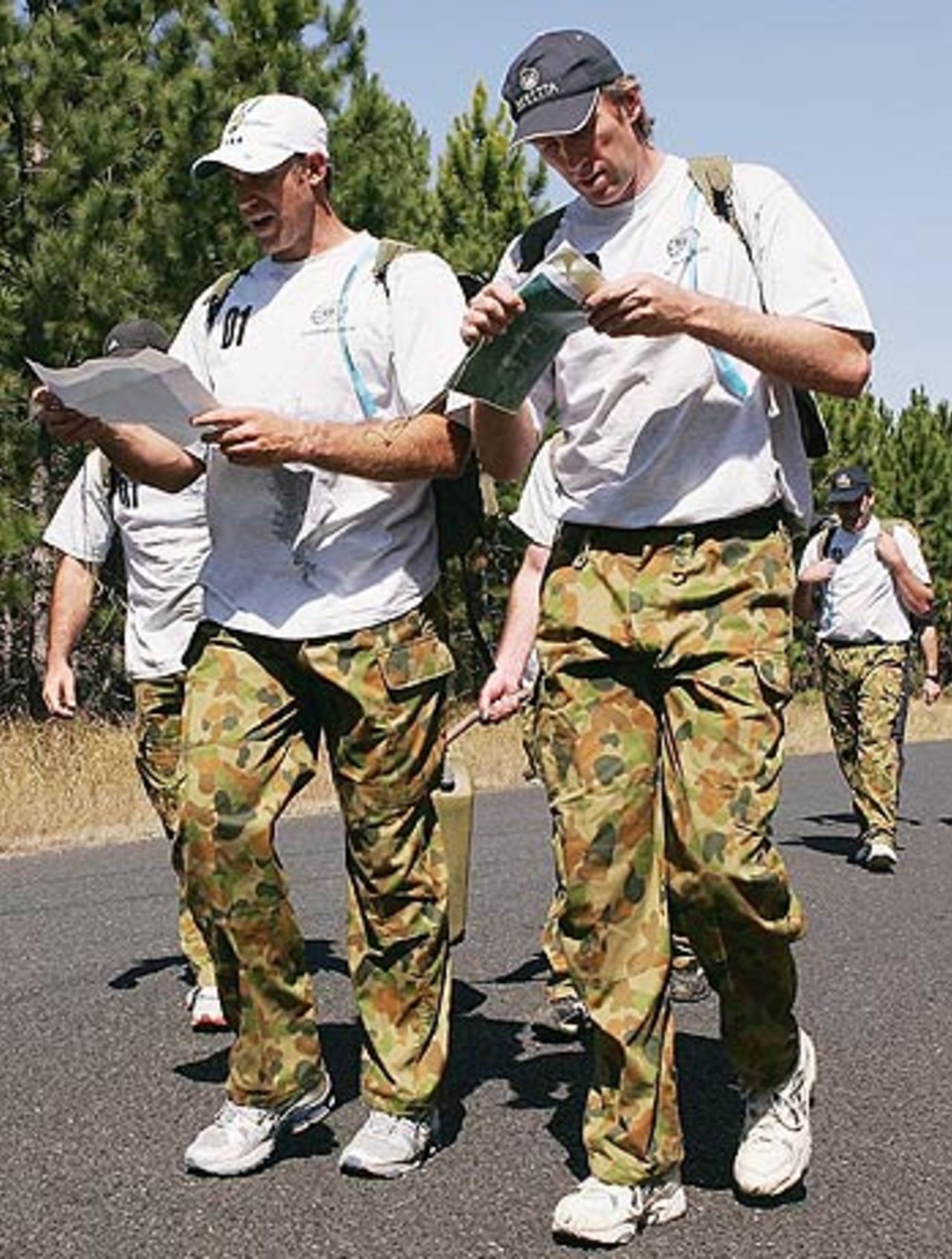 The Australians rough it in the outback | ESPNcricinfo.com