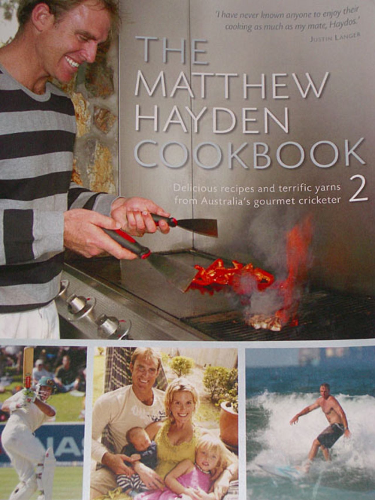 Front cover of The Matthew Hayden Cookbook 2 | ESPNcricinfo.com