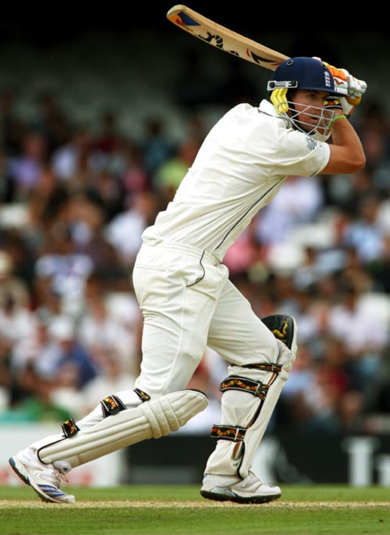 Michael Vaughan and Kevin Pietersen added 46 before lunch ...