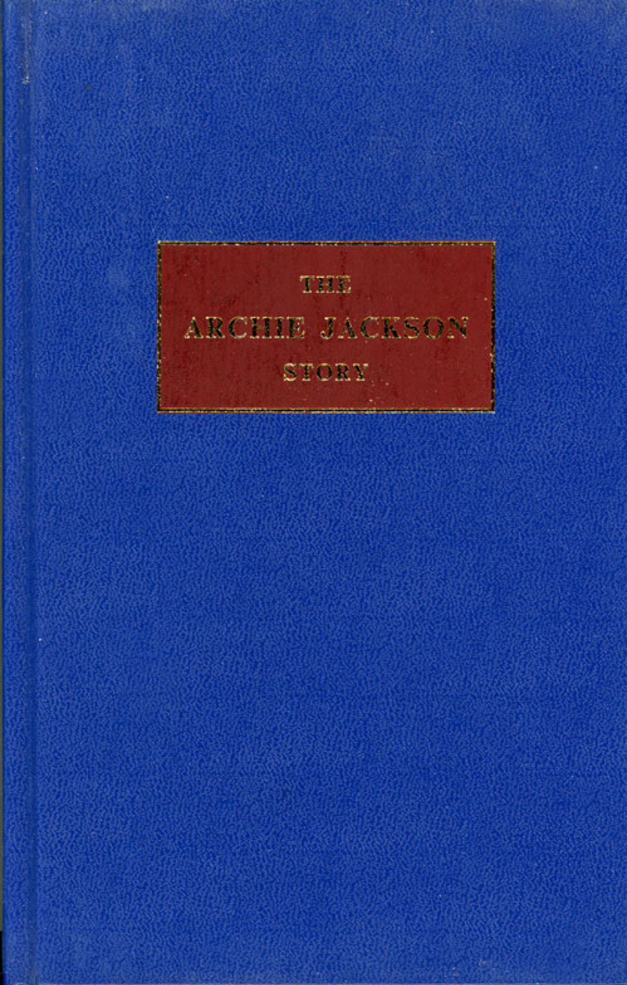 Cover of The Archie Jackson Story by David Frith | ESPNcricinfo.com