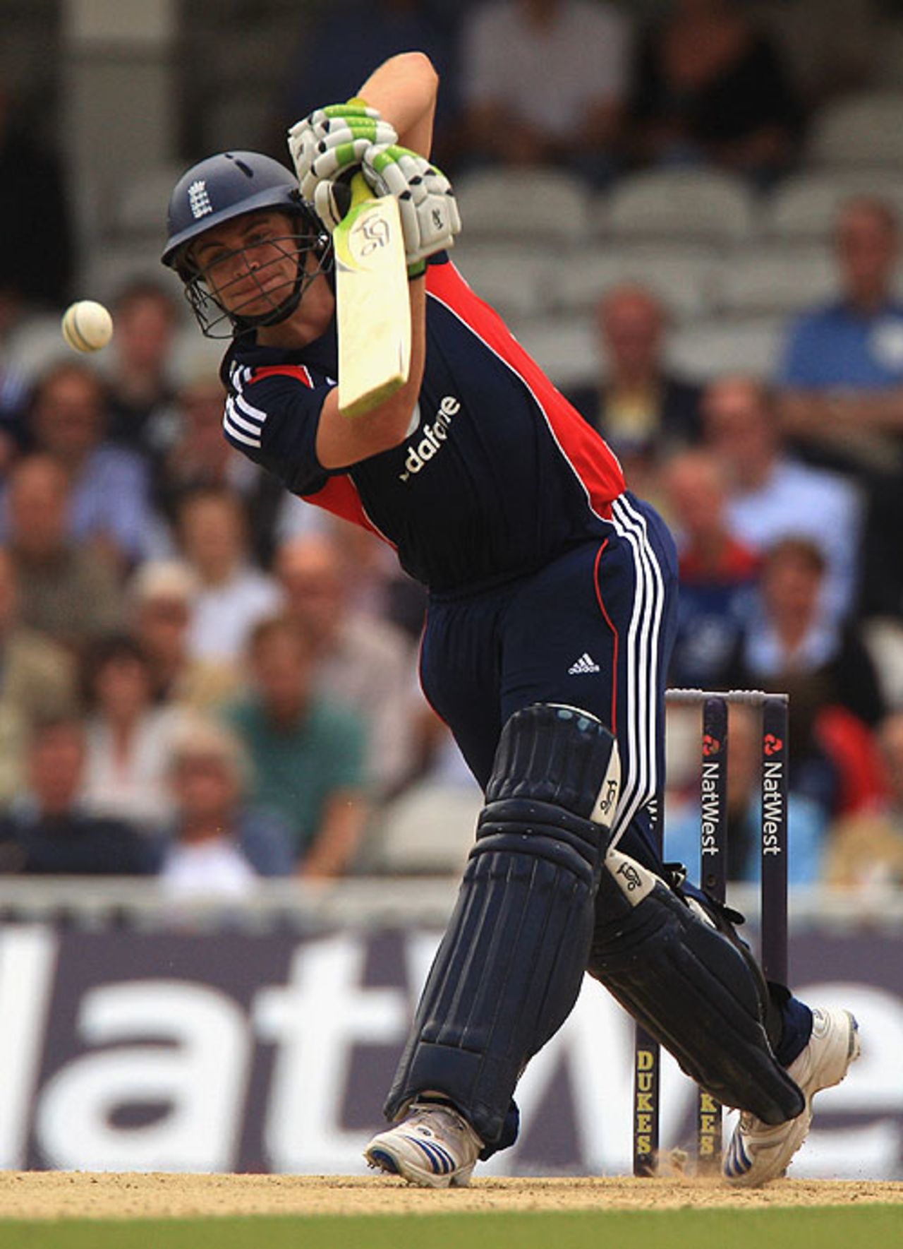 Luke Wright drives handsomely down the ground | ESPNcricinfo.com