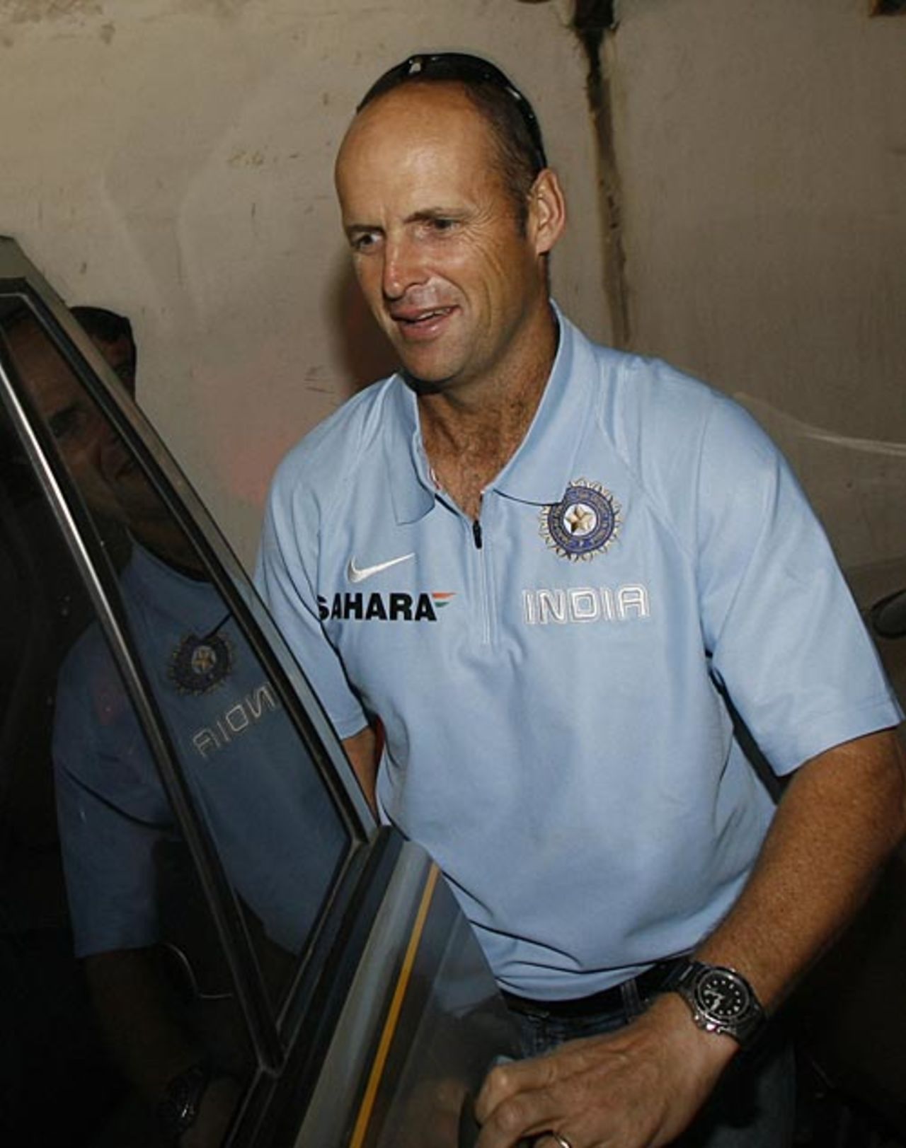 Gary Kirsten at the BCCI headquarters for the selection meeting ...