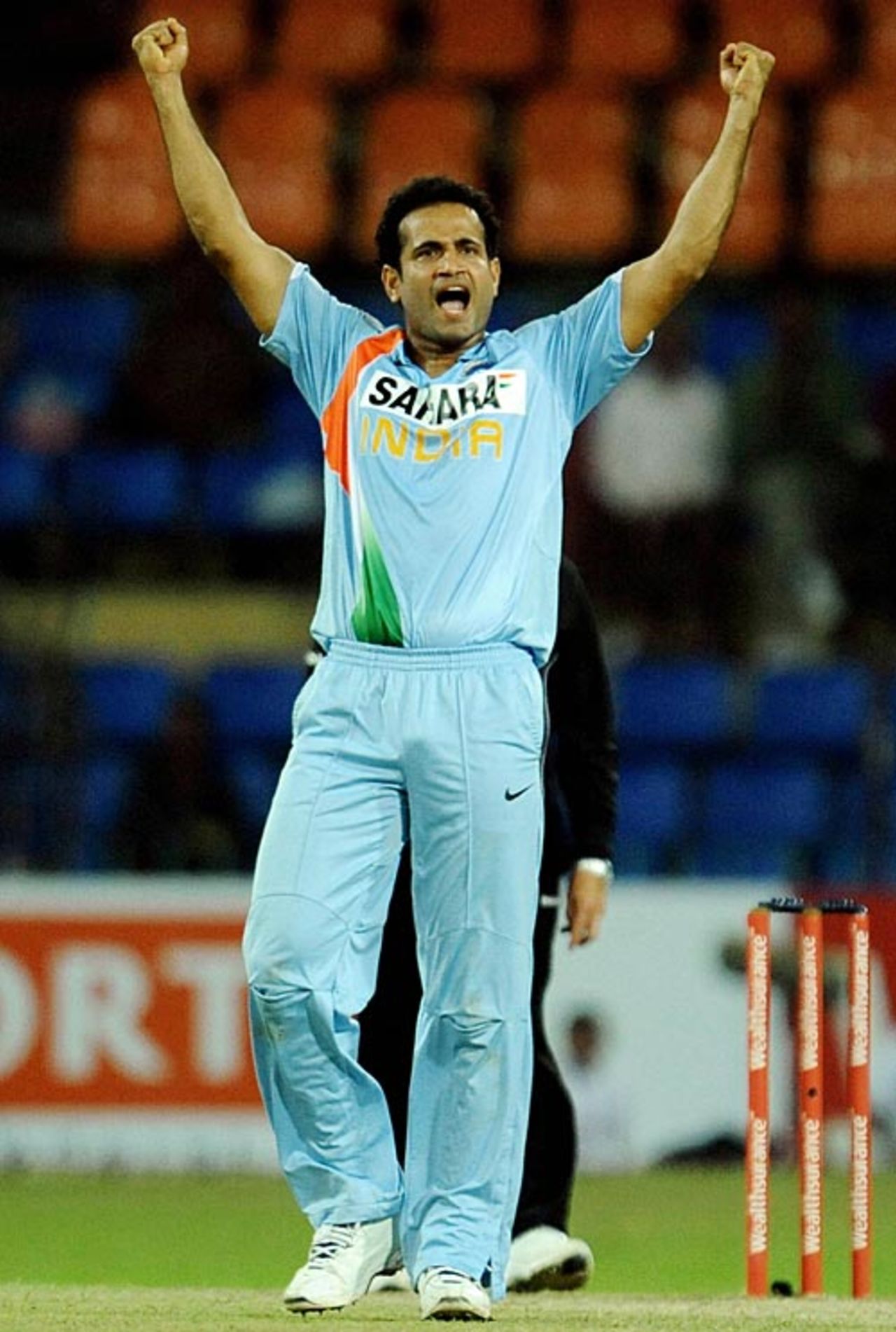 Nuwan Kulasekara bowled Yusuf Pathan for a first-ball duck | ESPNcricinfo.com