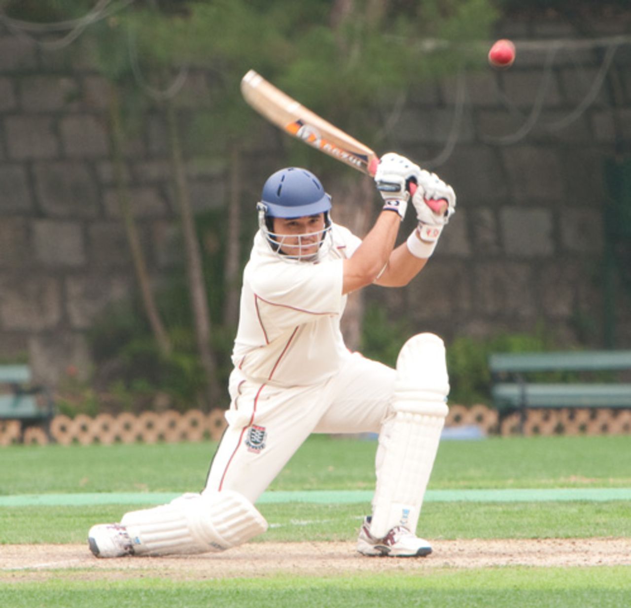 Roy Lamsam batting for Crusaders | ESPNcricinfo.com