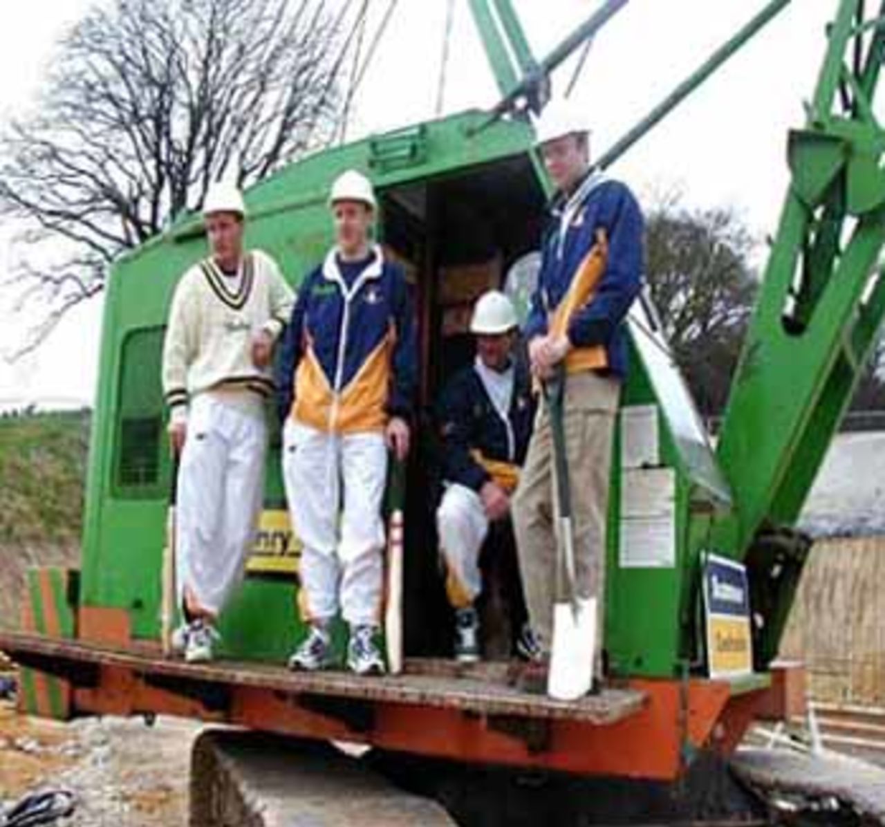 Hampshire players survey new ground ... | ESPNcricinfo.com