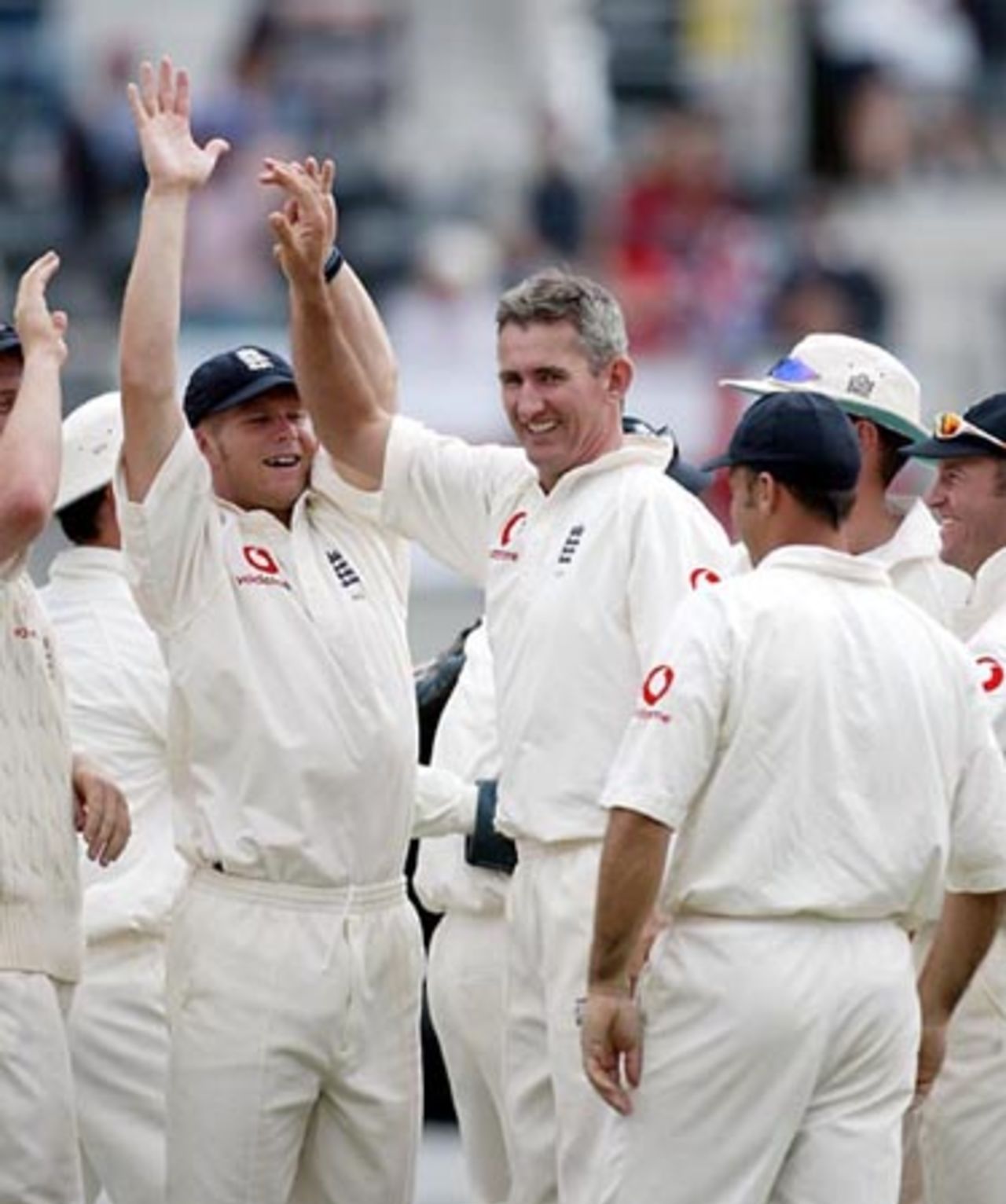 Caddick delivers a ball. 1st Test: New Zealand v England at ...