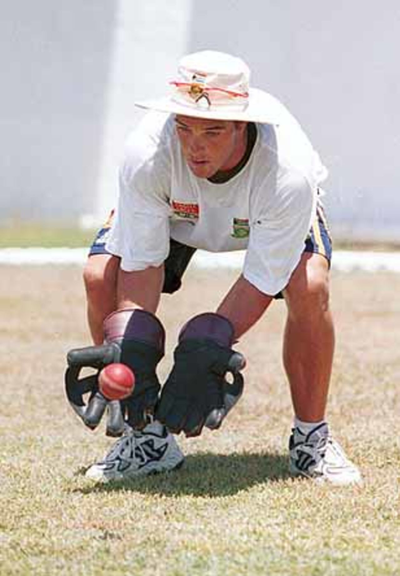 Carl Hooper in the nets before the Sabina Park Test 2001 | ESPNcricinfo.com