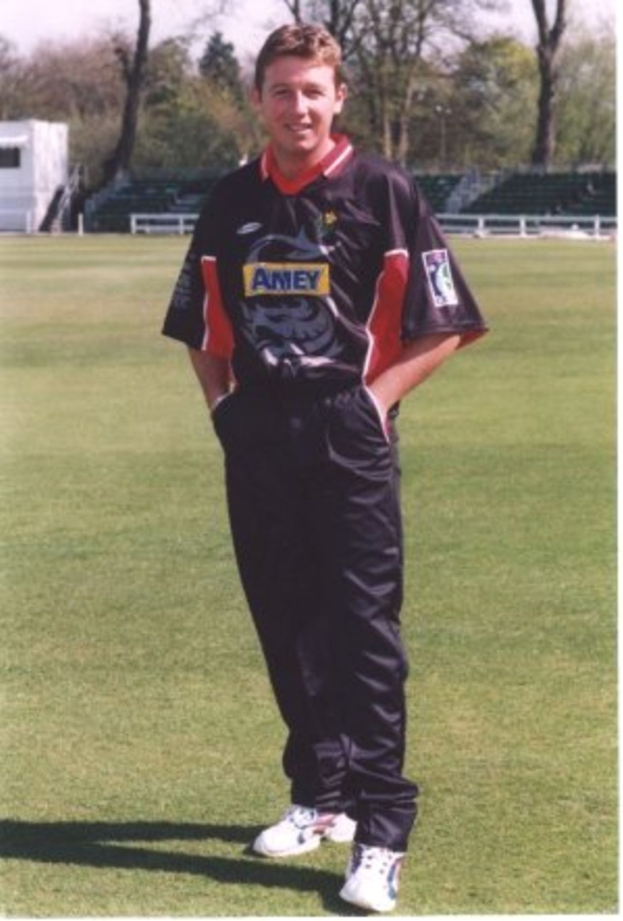 Robert Croft models Glamorgan`s Nationasl League kit | ESPNcricinfo.com