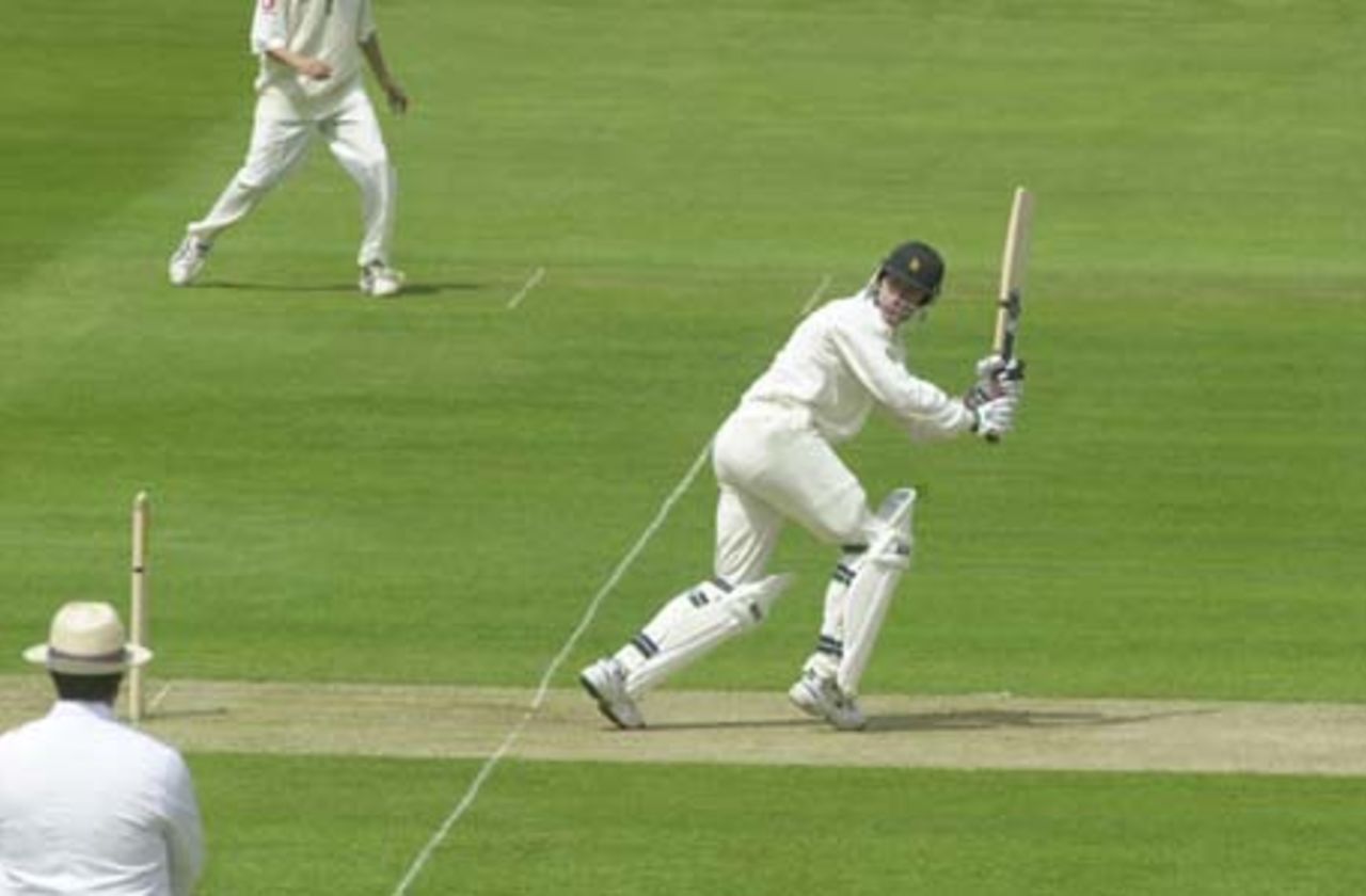 Neil Johnson batting at Lord's in the First Test 2000 | ESPNcricinfo.com