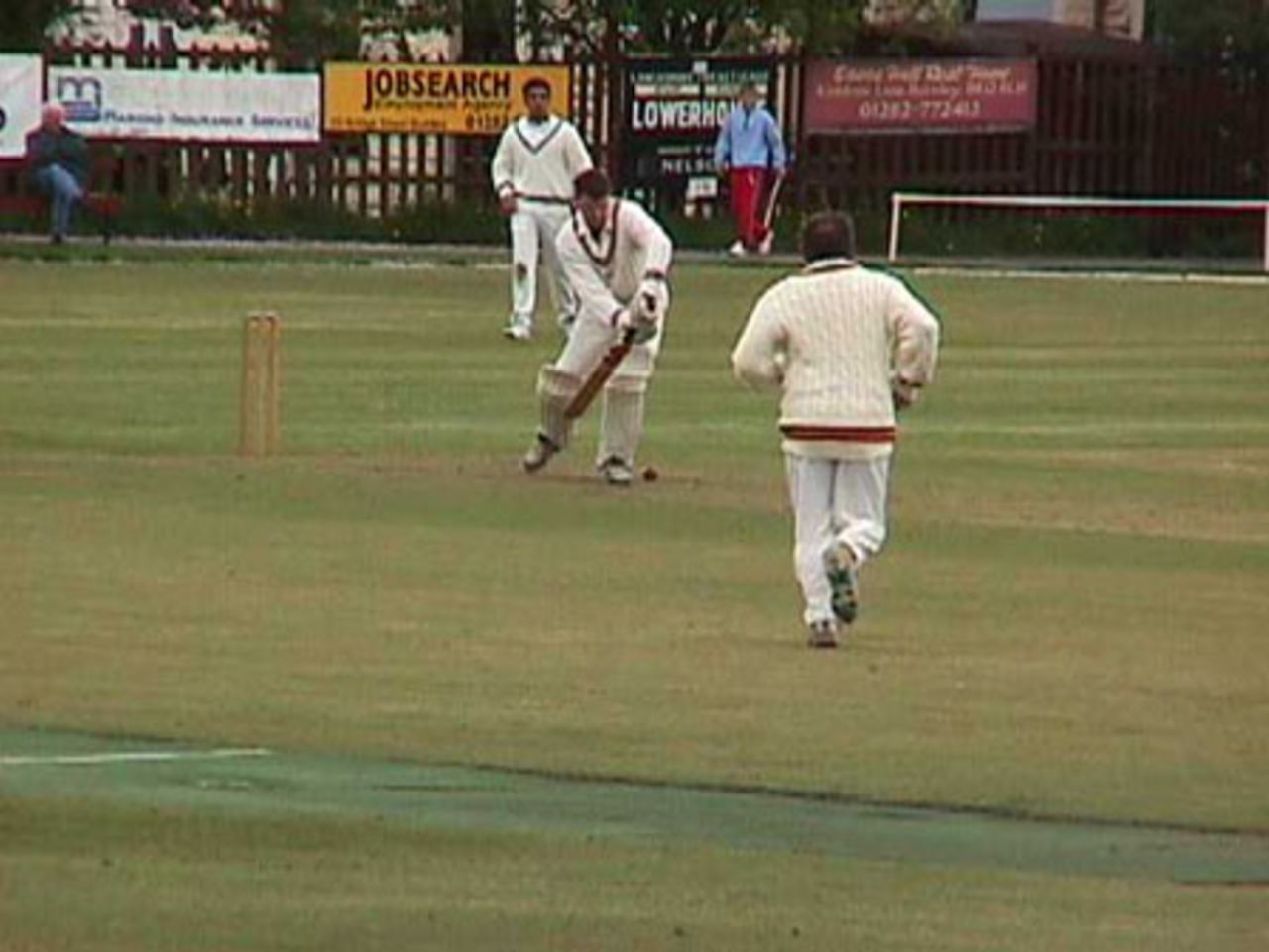 John Proctor plays defensively | ESPNcricinfo.com