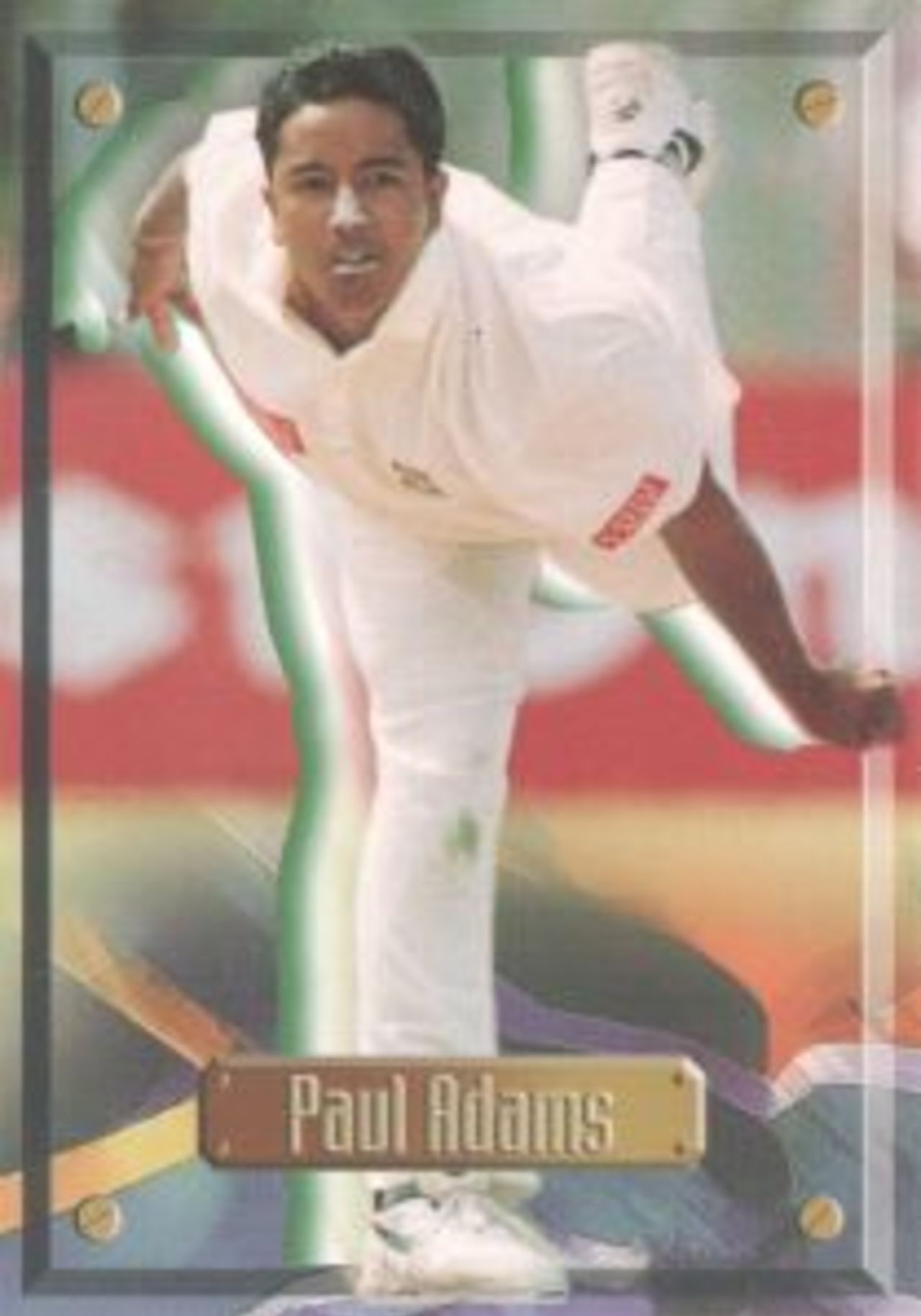 Trade card: Top deck Paul Adams | ESPNcricinfo.com