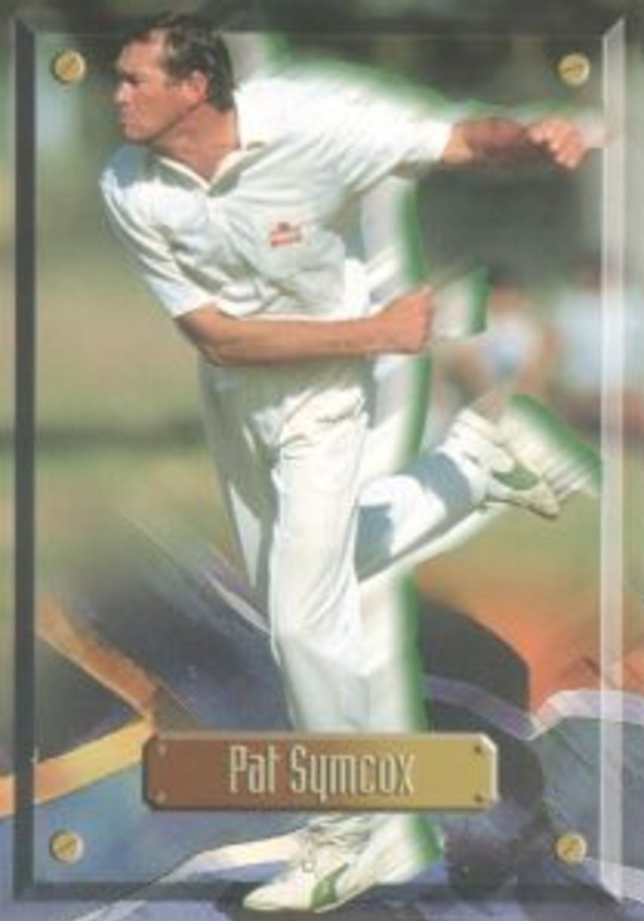 Trade card: Top deck Pat Symcox | ESPNcricinfo.com