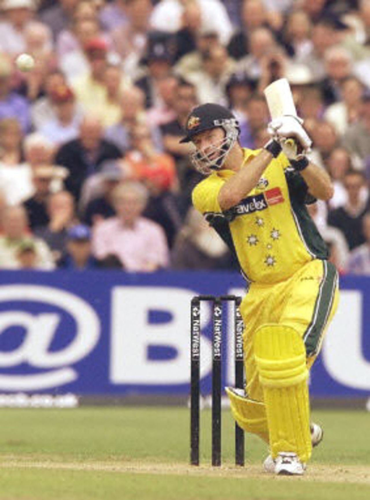 Steve Waugh drives a ball through the covers | ESPNcricinfo.com