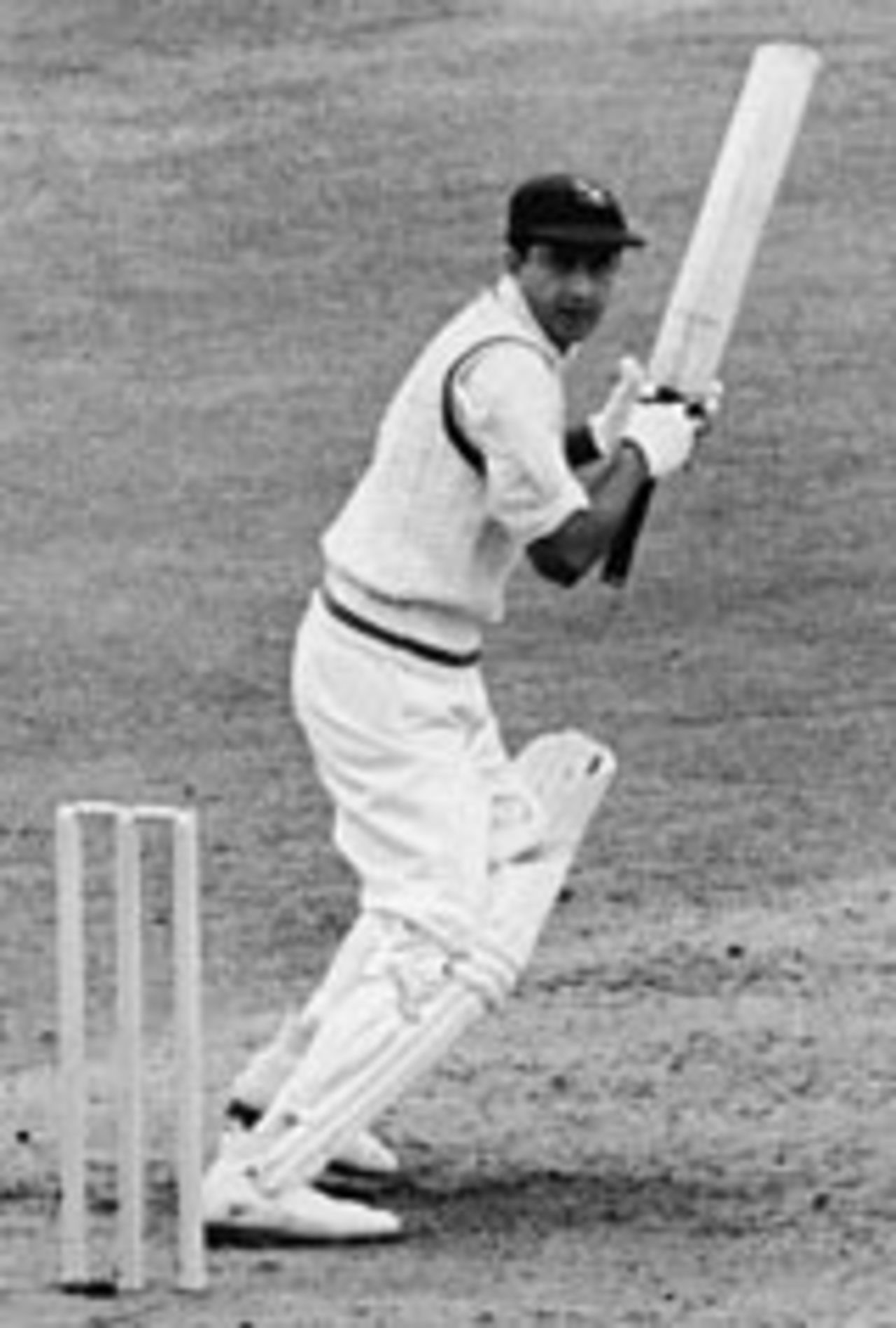 Fazal Mahmood batting in the Trent Bridge Test | ESPNcricinfo.com