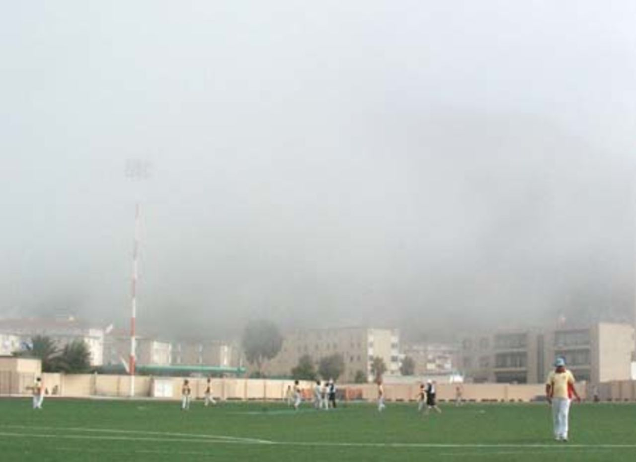 Fog covers the Rock of Gibraltar | ESPNcricinfo.com
