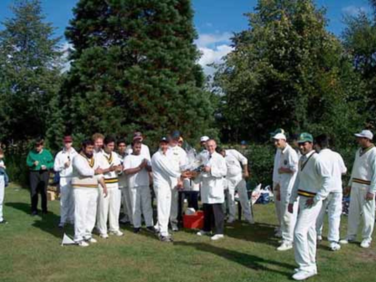 Bryan Rouse at Eagles v Antwerp match, 2 Sep 2001 | ESPNcricinfo.com
