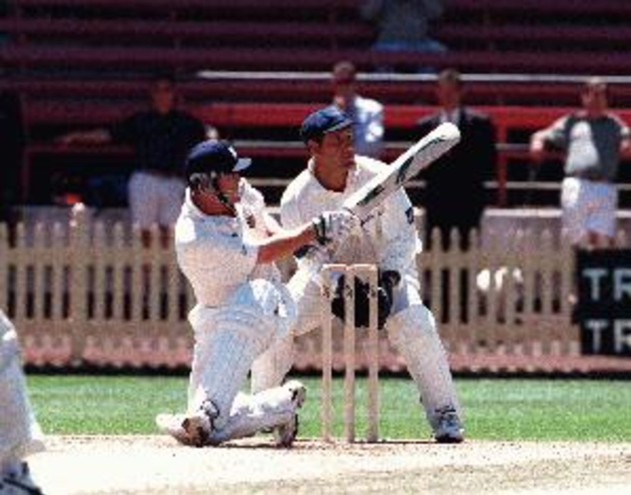 Ian Harvey sweeps | ESPNcricinfo.com