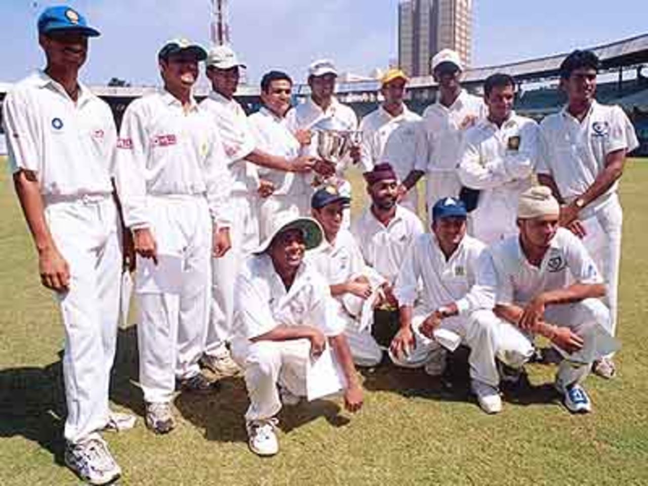 Rest of India captain VVS Laxman and man of the moment Murali Kartik ...
