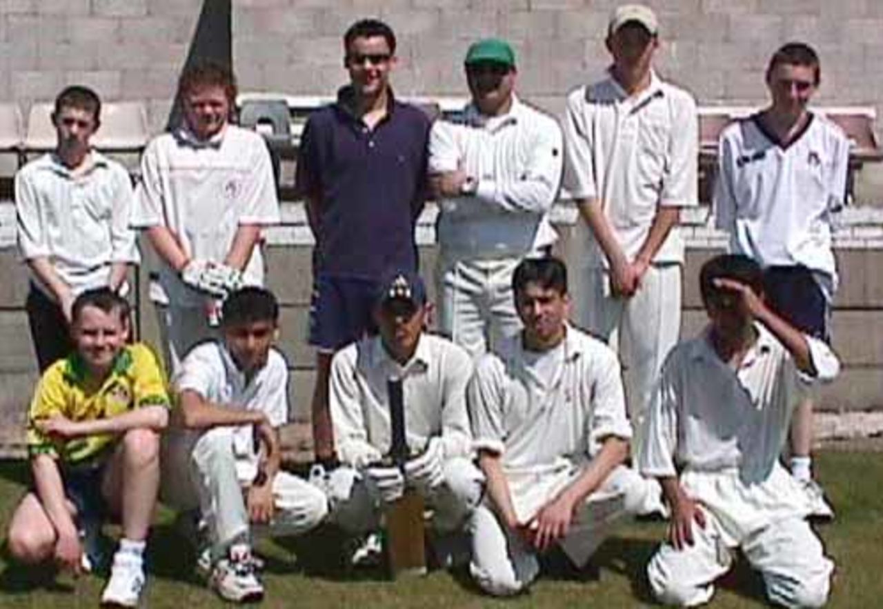 WP silly point fielder Graeme Smith takes evasive action as Boland's ...