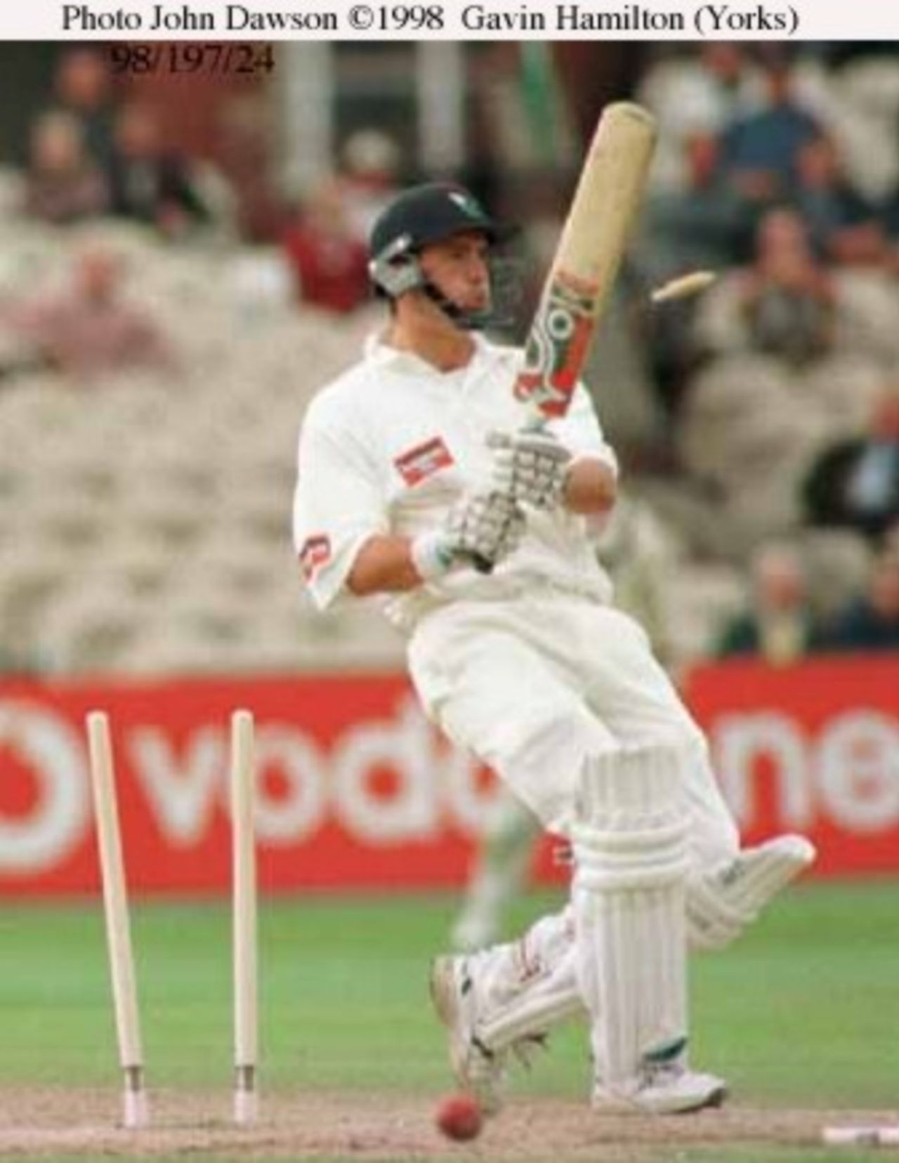 Hamilton clean bowled | ESPNcricinfo.com