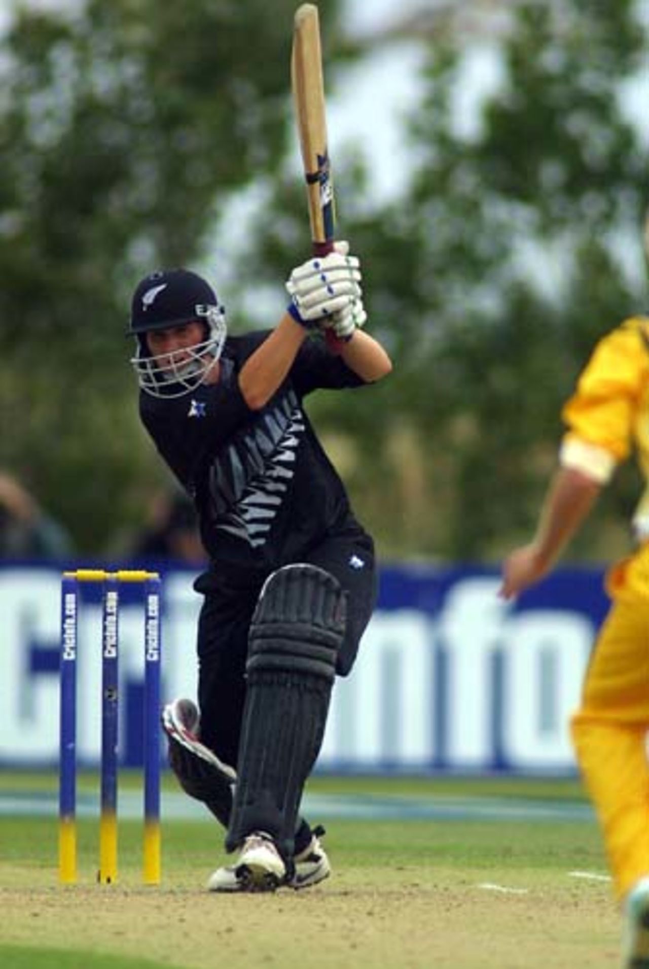 Australian bowler Therese McGregor celebrates the wicket of New ...