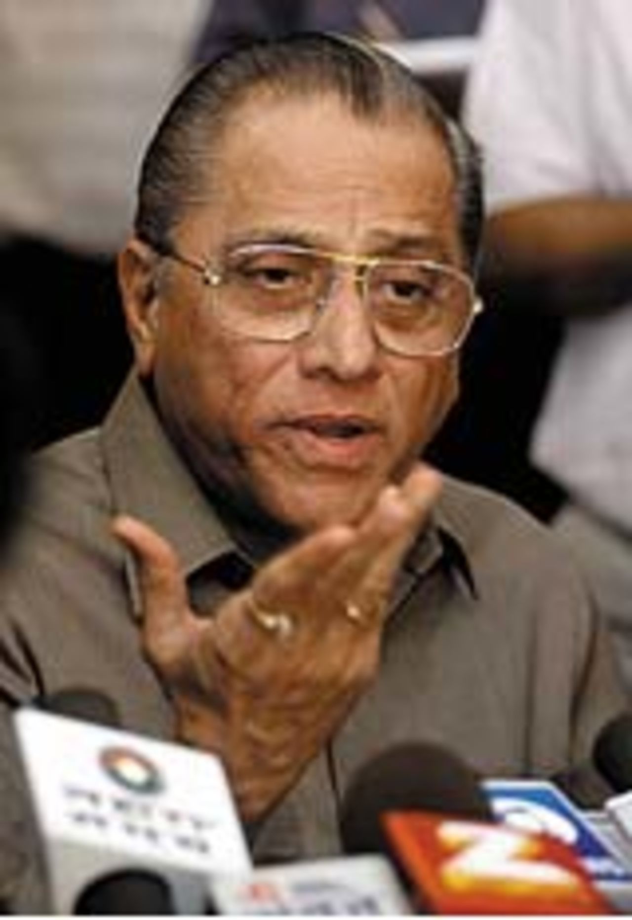 The President of Board for Cricket Control in India (BCCI) Jagmohon ...