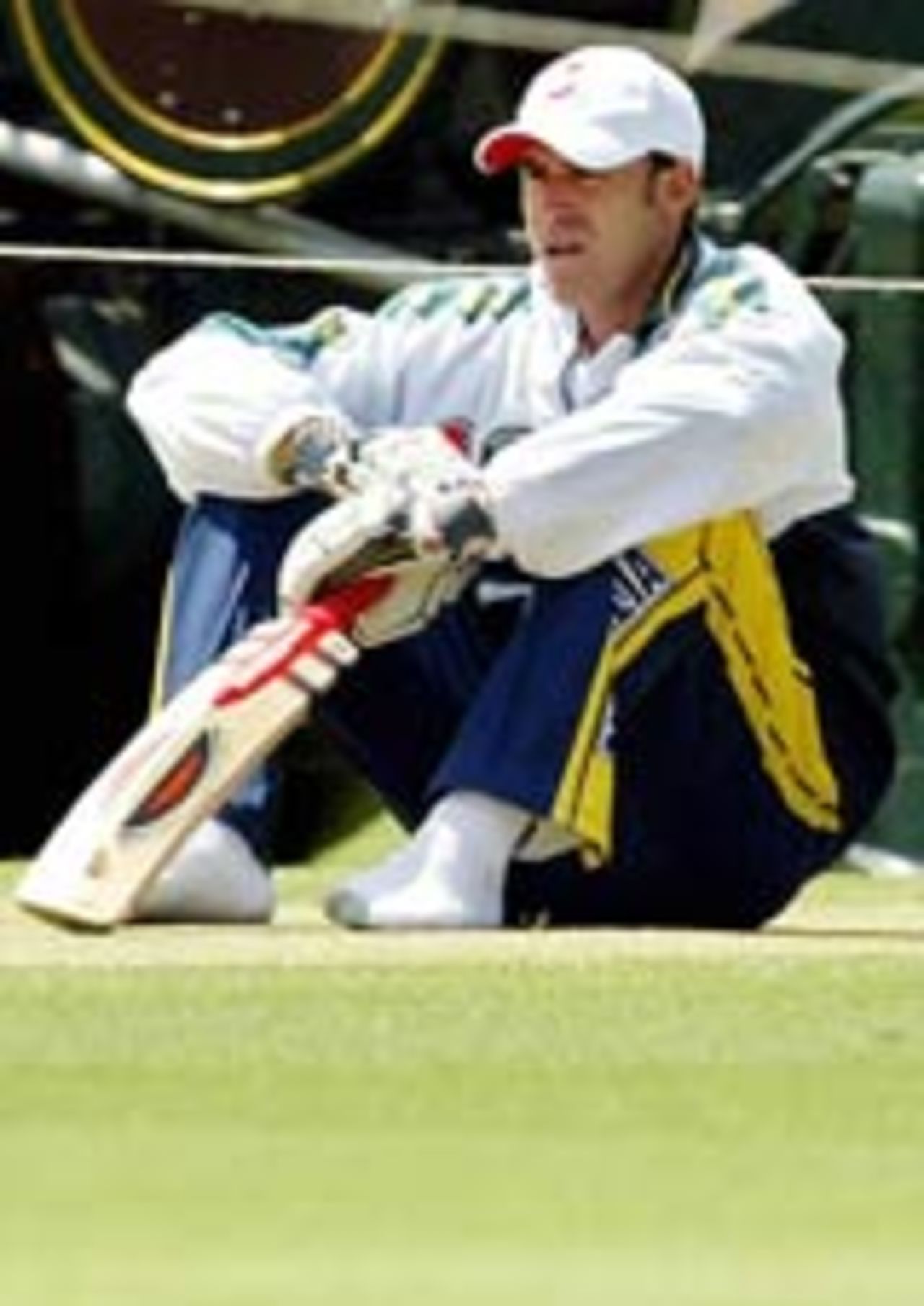 Hayden on the pitch at the Adelaide Oval | ESPNcricinfo.com