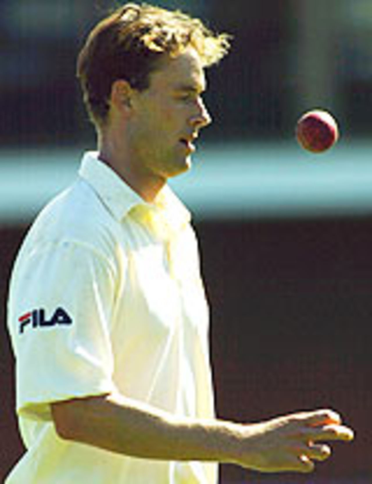 Matthew Nicholson huffs | ESPNcricinfo.com