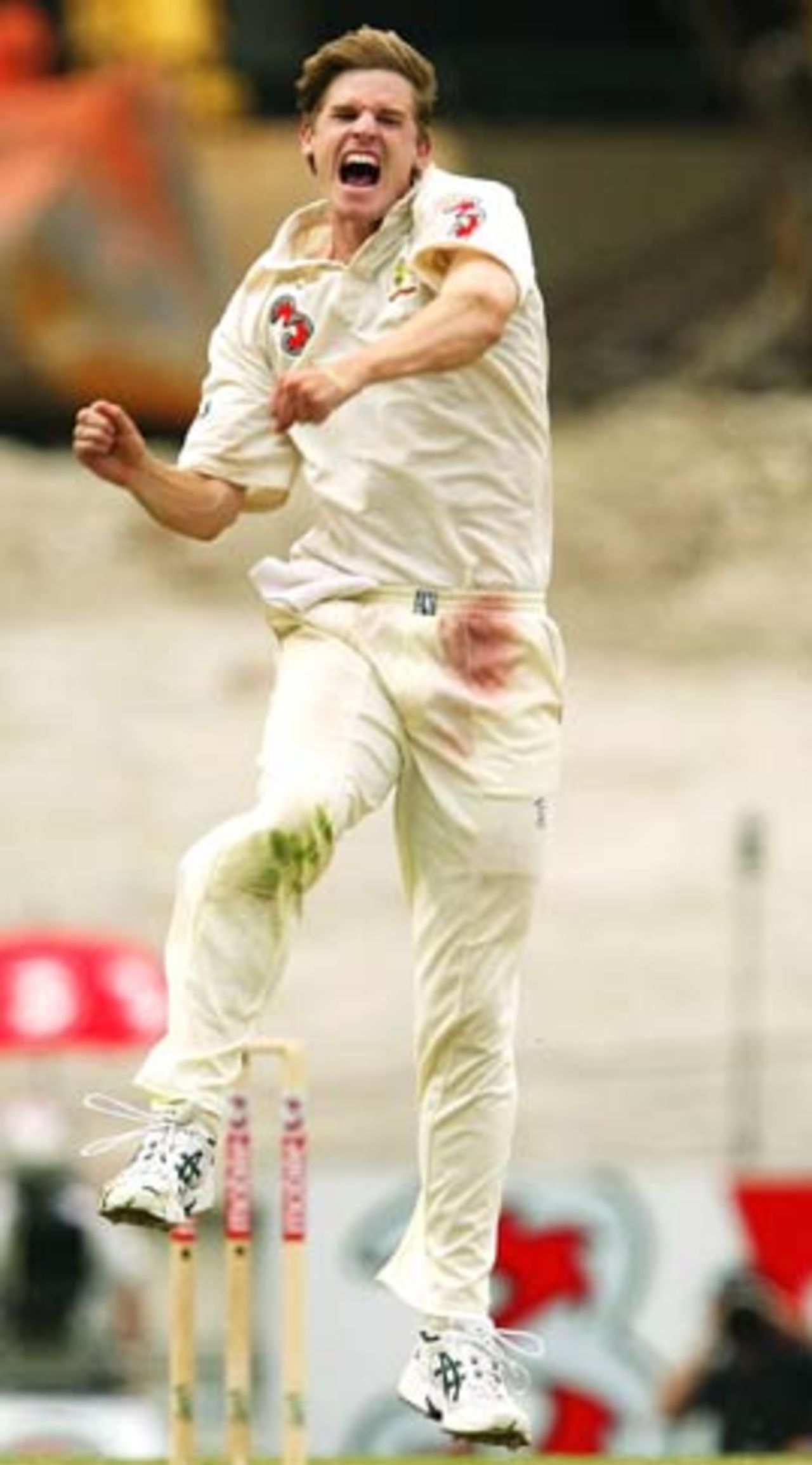 Nathan Bracken jumped for joy when he broke through | ESPNcricinfo.com