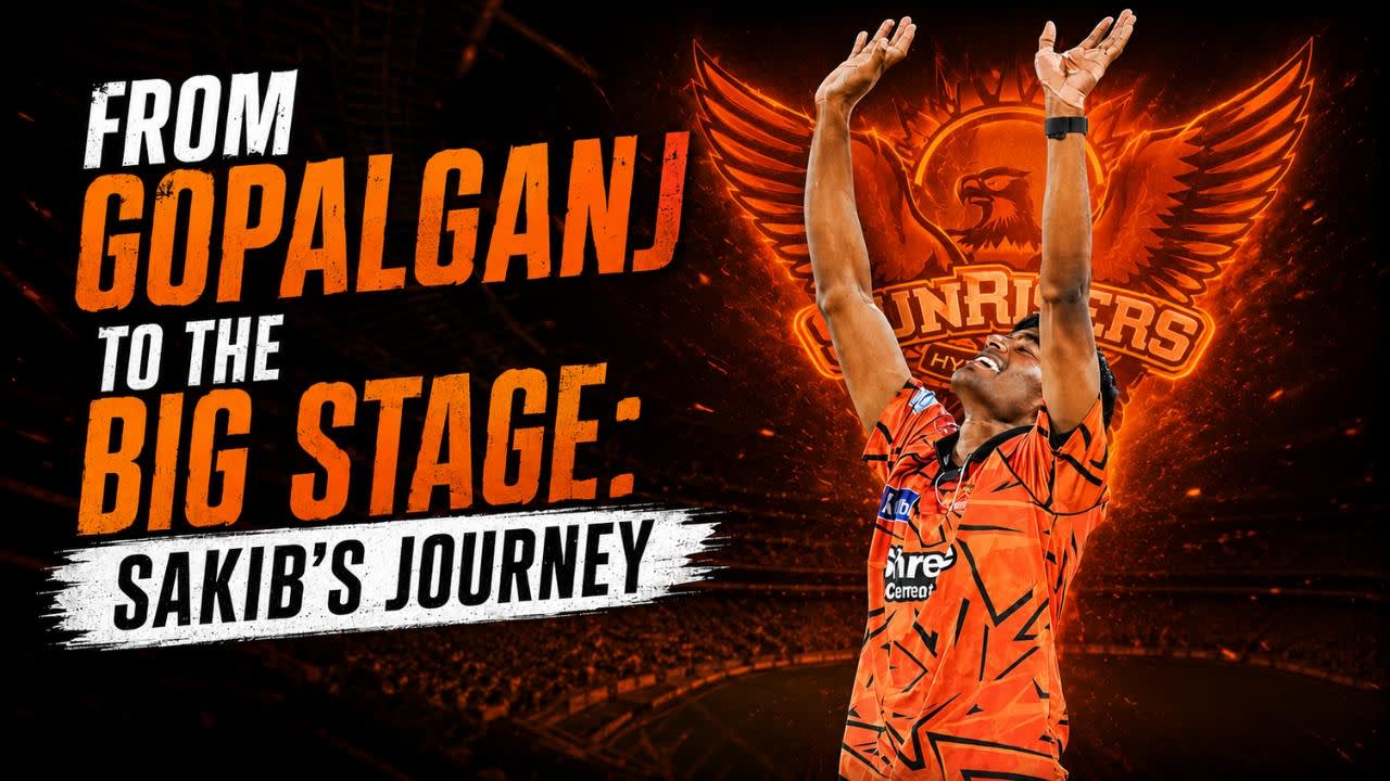 IPL 2026 - Sunrisers Hyderabad fast bowler Sakib Hussain reflects on ...