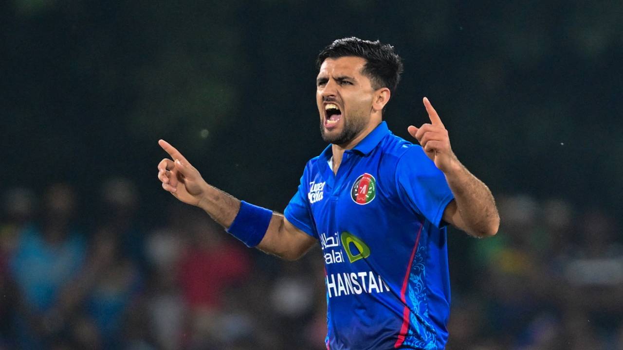 Fazalhaq Farooqi ODI photos and editorial news pictures from ...