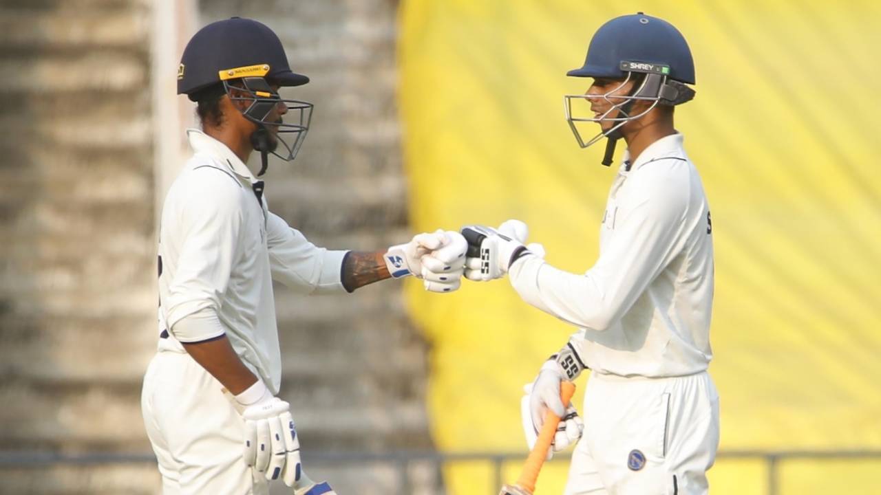 Ranji Trophy - Jharkhand - Sharandeep Singh and Shikhar Mohan, a ...
