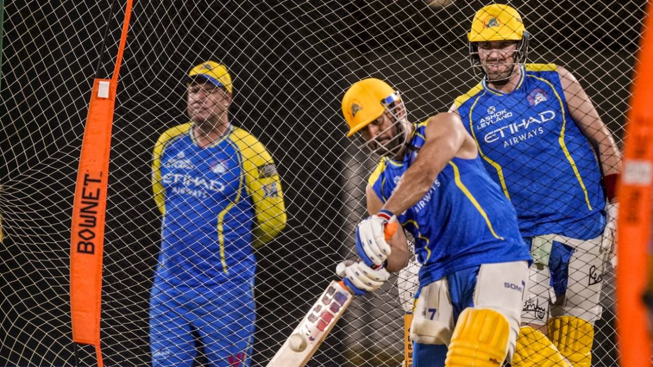 IPL 2026 - MS Dhoni hits Chepauk nets but his recovery continues to ...