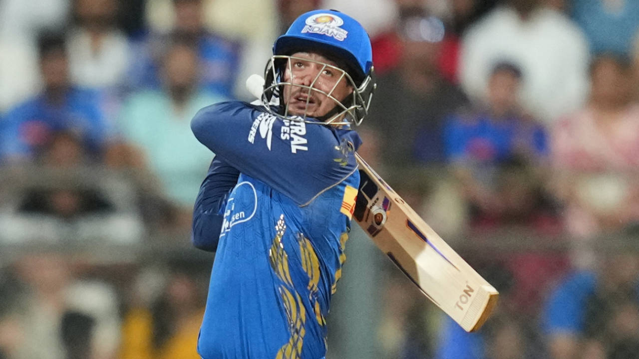 IPL 2026 - MI's Quinton de Kock, Raj Bawa ruled out due to injury ...