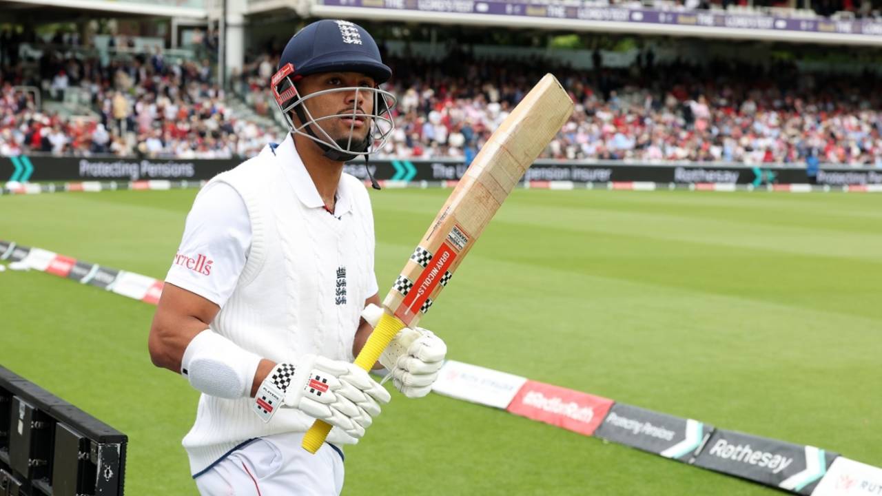 Emilio Gay does it his way as debut fifty hints as England's new ...