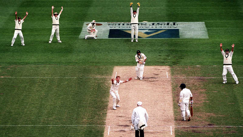 duck without facing a ball