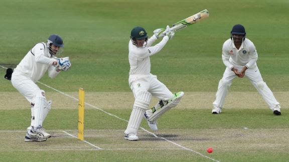 Easy batting against pink ball once you're in - Handscomb ...