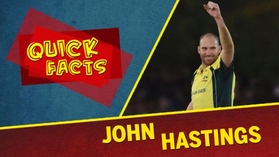 Quick Facts: John Hastings | ESPNcricinfo.com