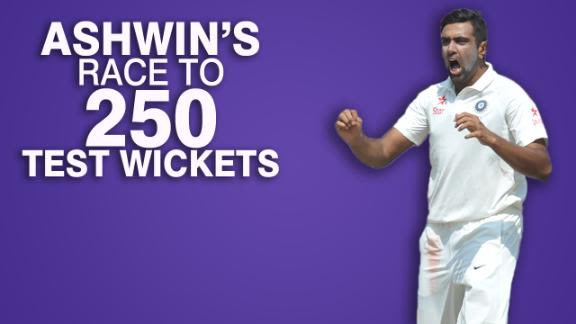 Ashwin's race to 250 Test wickets | ESPNcricinfo.com