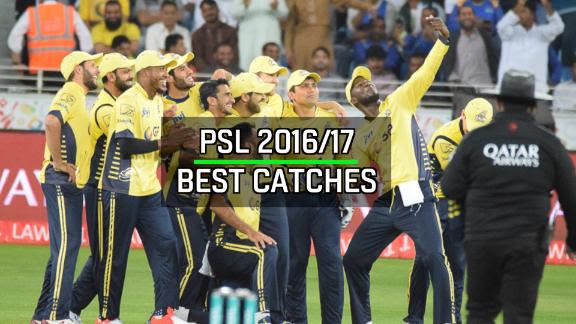 Watch - The best catches of PSL 2016-17 | ESPNcricinfo.com
