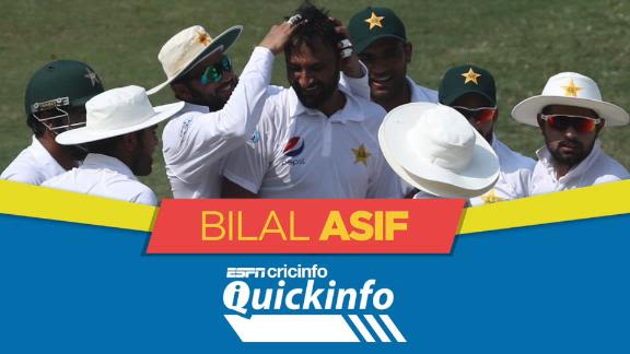 Quickinfo - Bilal Asif's debut demolition | ESPNcricinfo.com