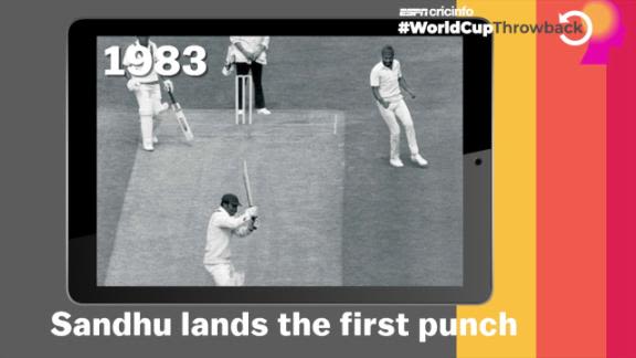 World Cup Throwback: Balwinder Sandhu dismisses Gordon Greenidge, 1983 ...