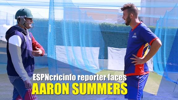Aaron Summers v ESPNcricinfo's correspondent | ESPNcricinfo.com