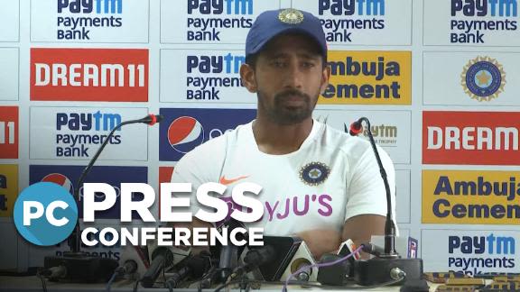 Saha: We want to convert 2-0 to 3-0 | ESPNcricinfo.com
