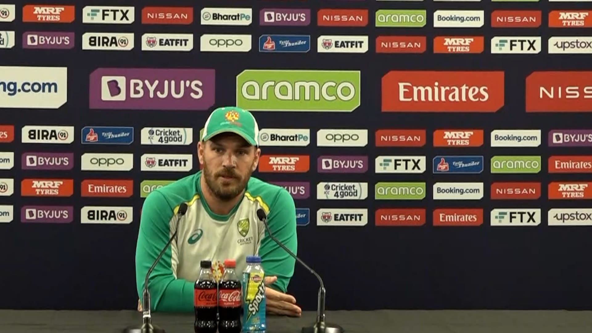 Finch - We've been flexible in the lead-up to the World Cup ...