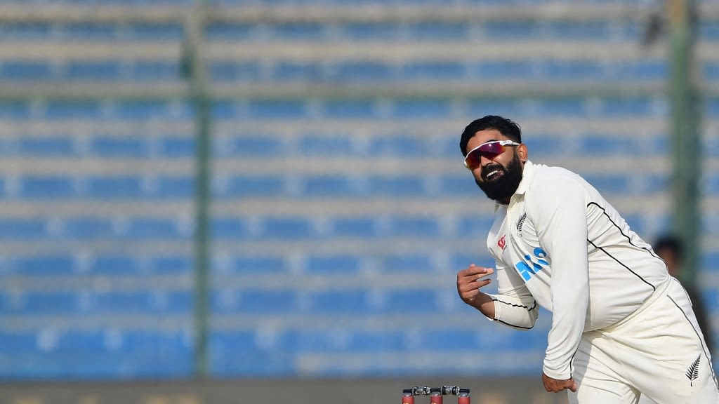 Pak vs NZ - Ajaz Patel - Babar Azam and Sarfaraz Ahmed looked to put us ...